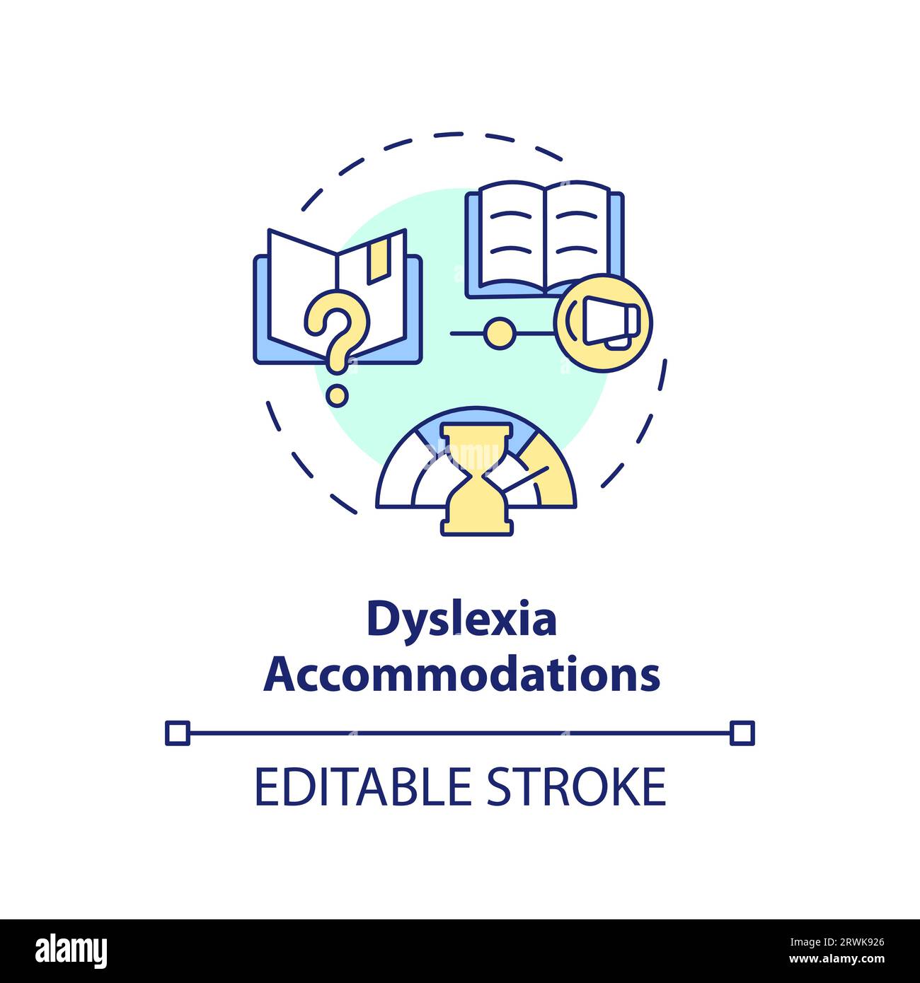 Dyslexia clip art logo hi-res stock photography and images - Alamy