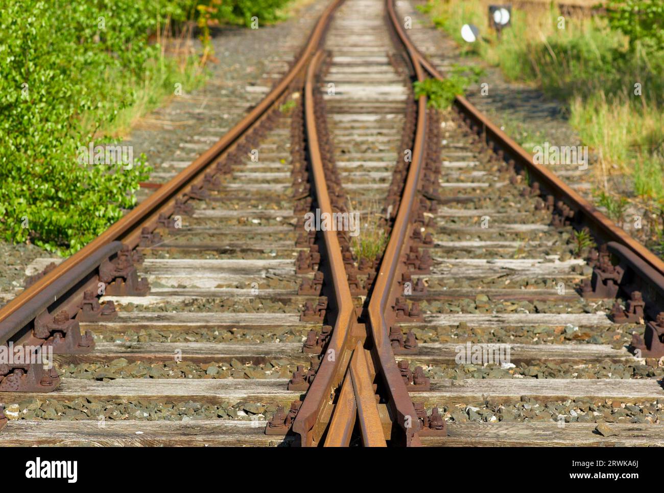 Rail barrier system hi-res stock photography and images - Alamy