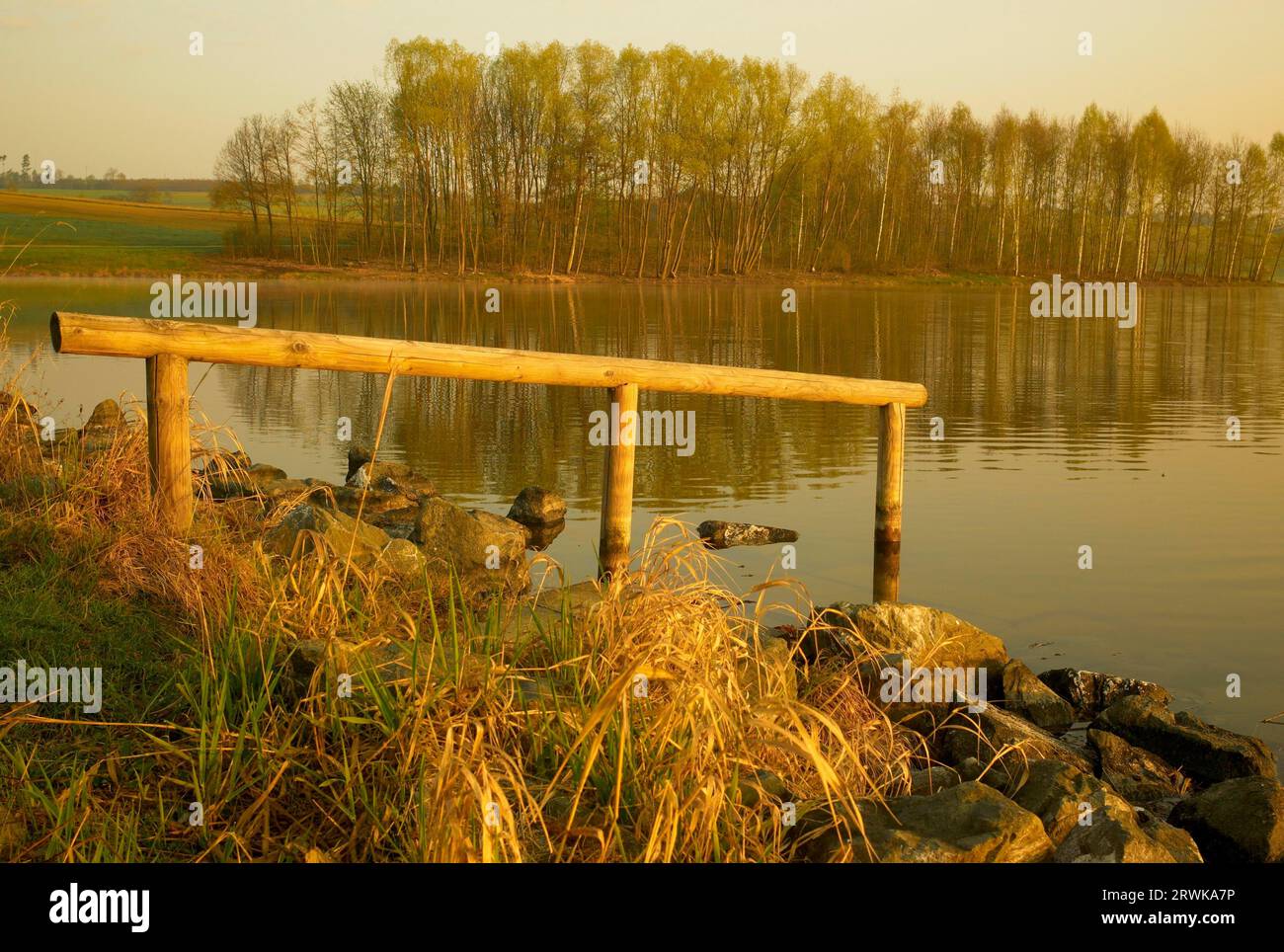 Untreusee in Hof Stock Photo - Alamy