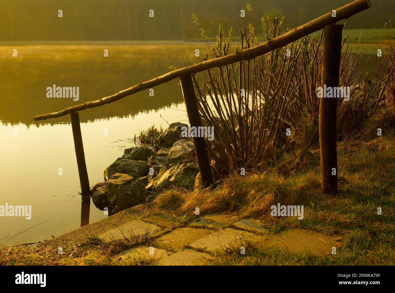 Untreusee in Hof Stock Photo - Alamy