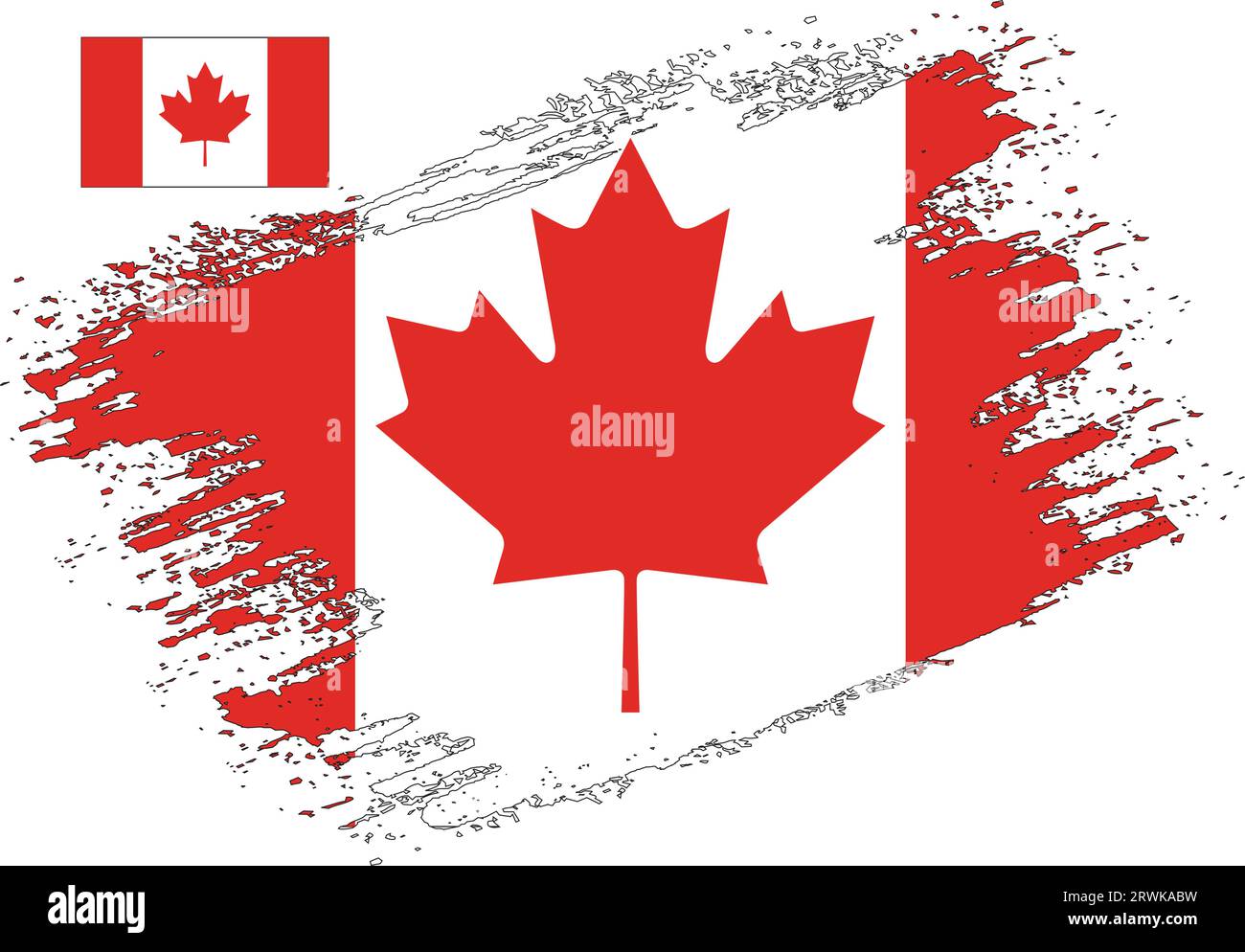 Canada flag Cut Out Stock Images & Pictures - Alamy