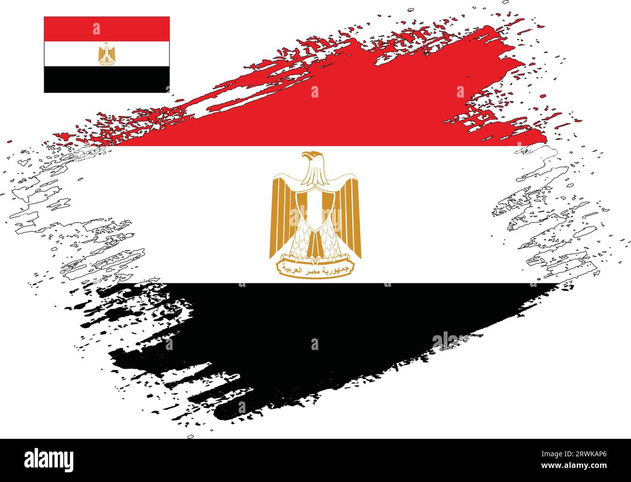 America egypt flag hi-res stock photography and images - Alamy