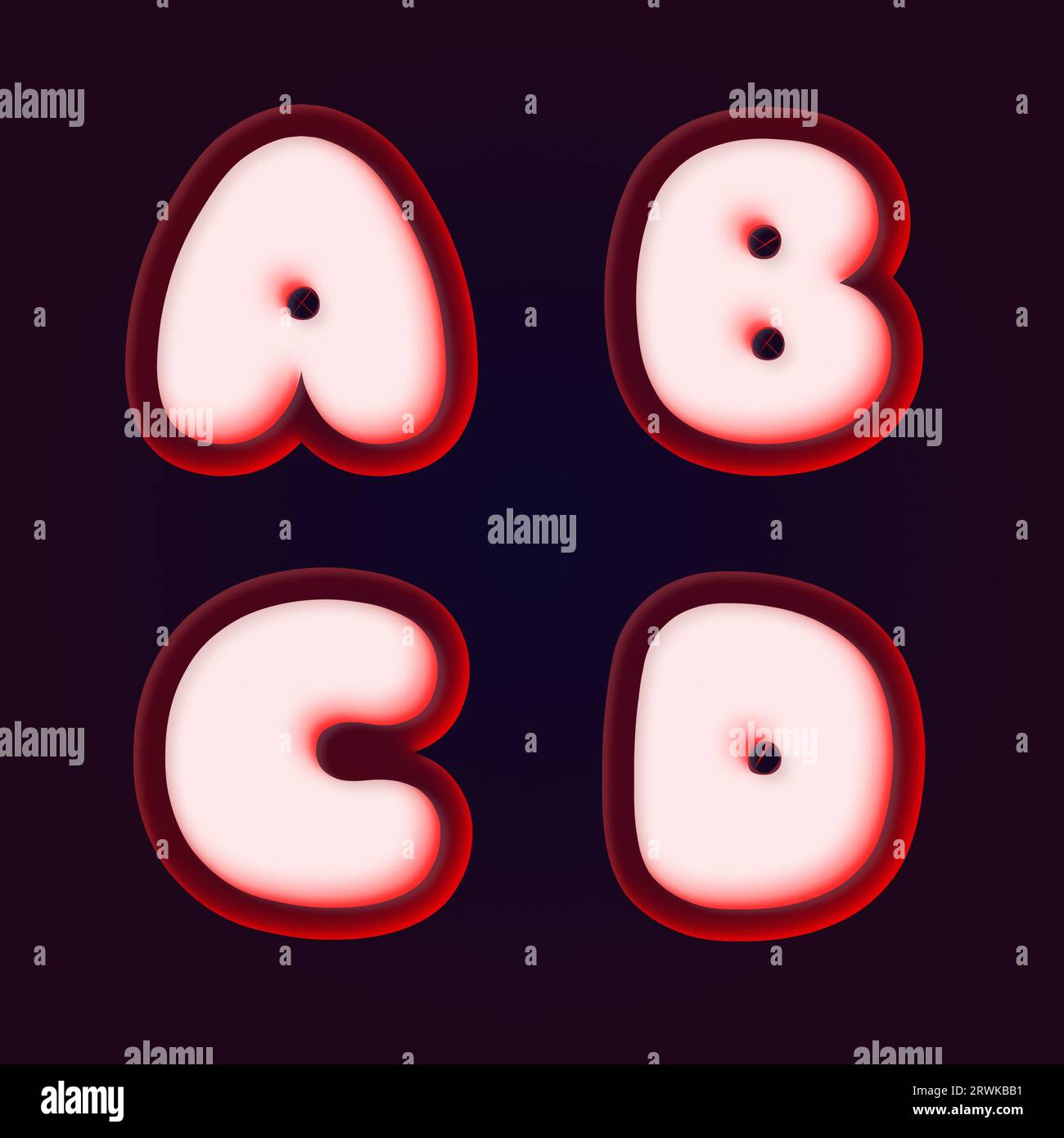 Sweets text effect hi-res stock photography and images - Alamy