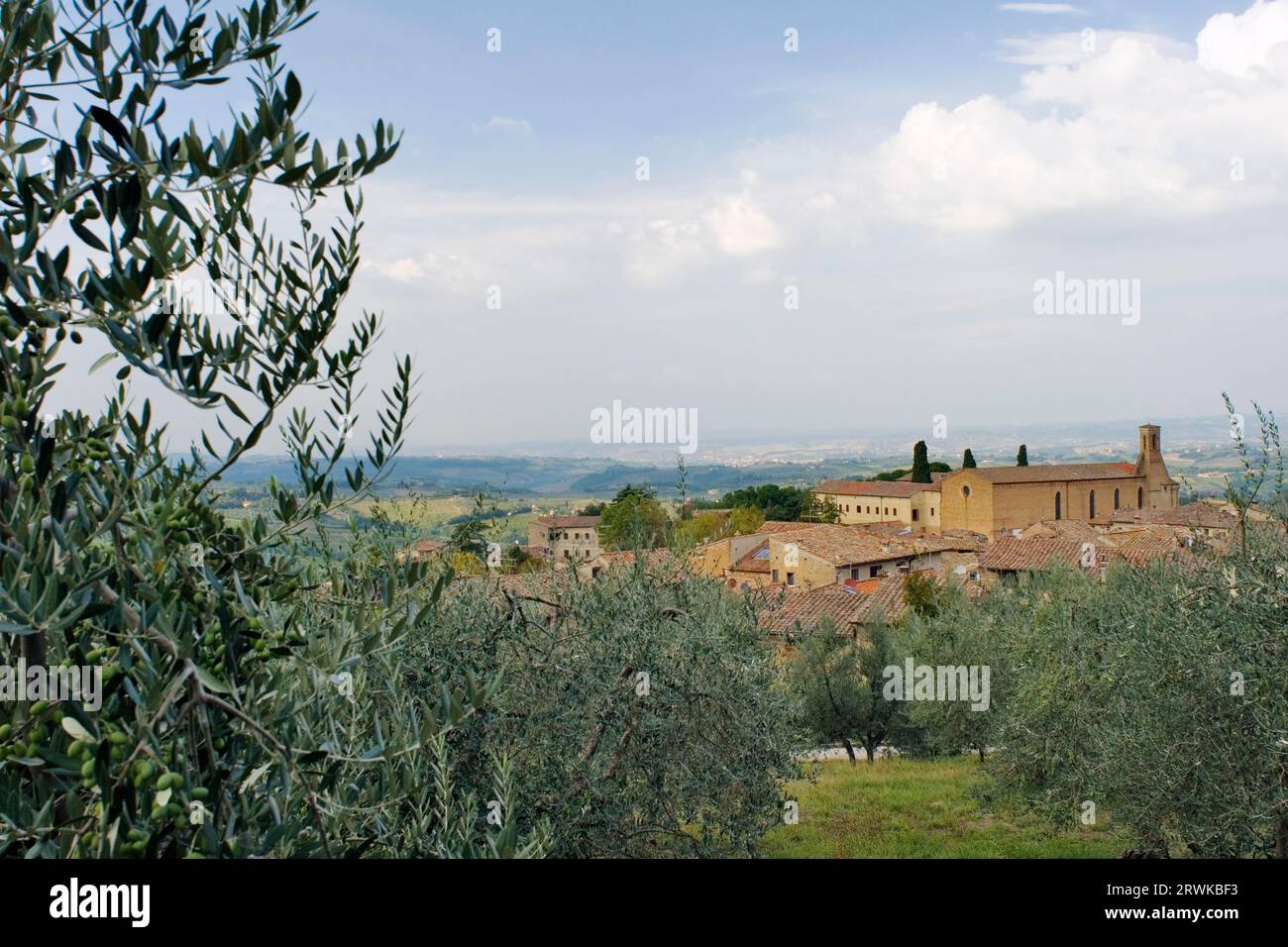 Bell tower in san gimignano hi-res stock photography and images - Alamy
