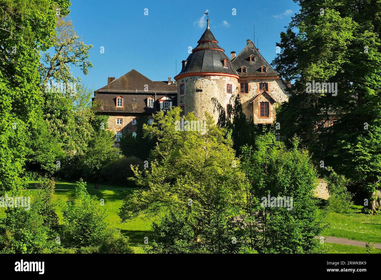 Laubach laubach castle hesse germany hi-res stock photography and ...