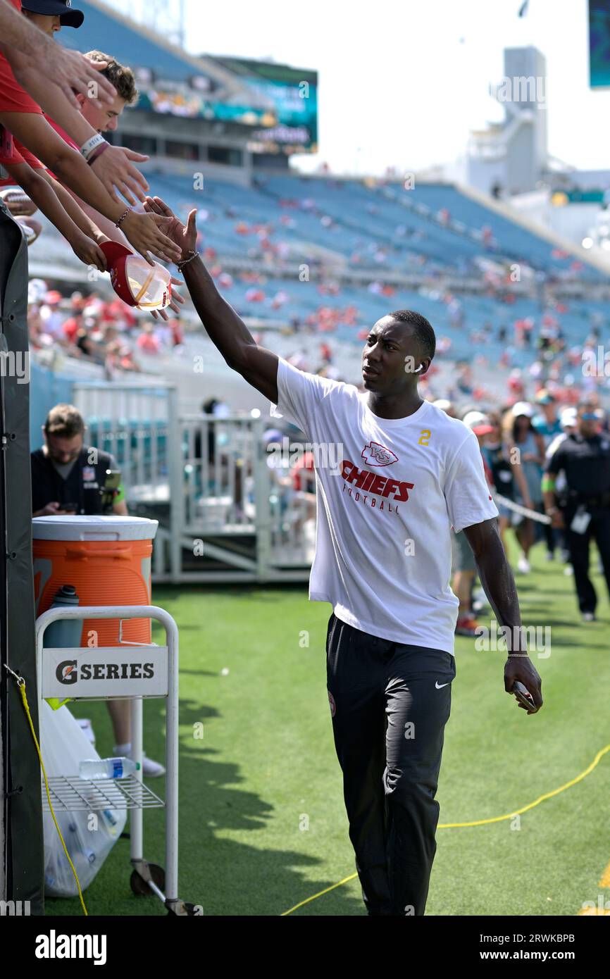 Kansas City Chiefs cornerback Joshua Williams (2) leaves the field ...
