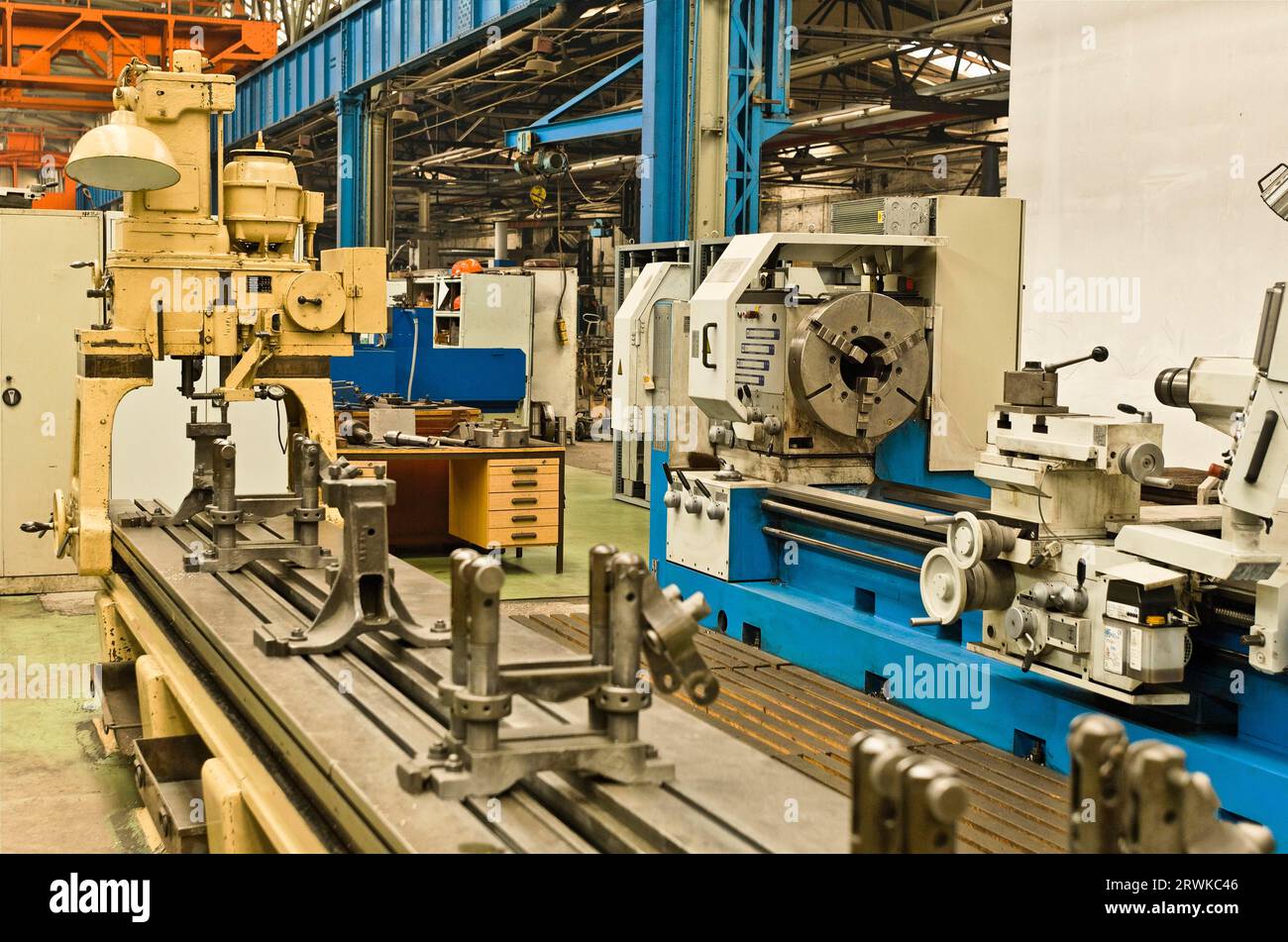 Steam locomotive maintenance plant Stock Photo - Alamy