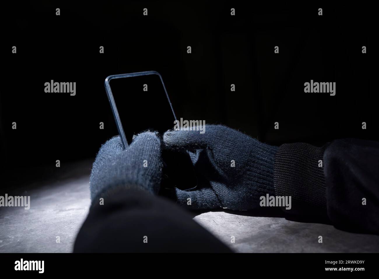 Hacker hand hacking mobile phone security. Cyber Security concept Stock ...