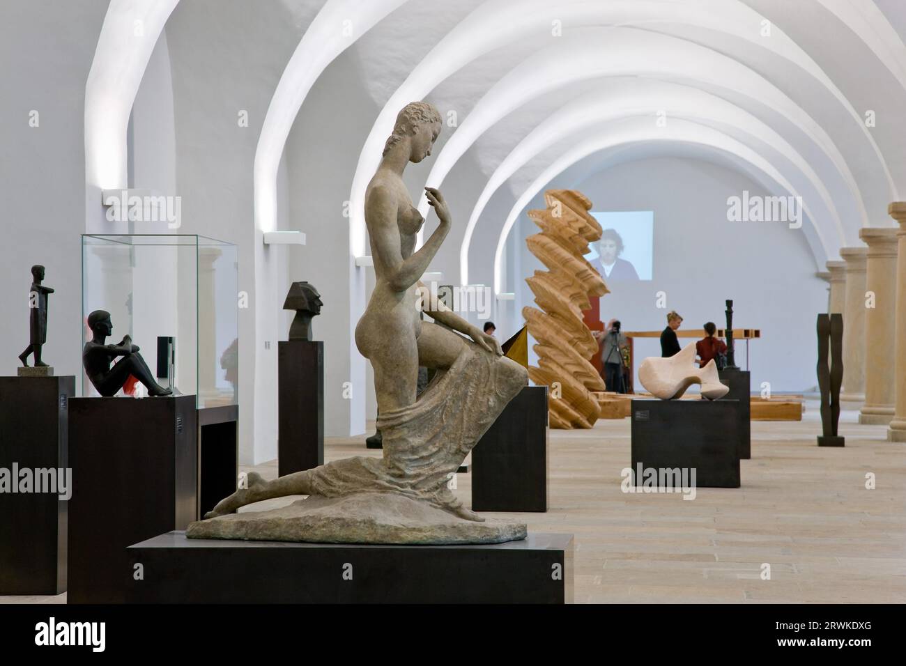 Albertinum Sculpture Hall Stock Photo - Alamy