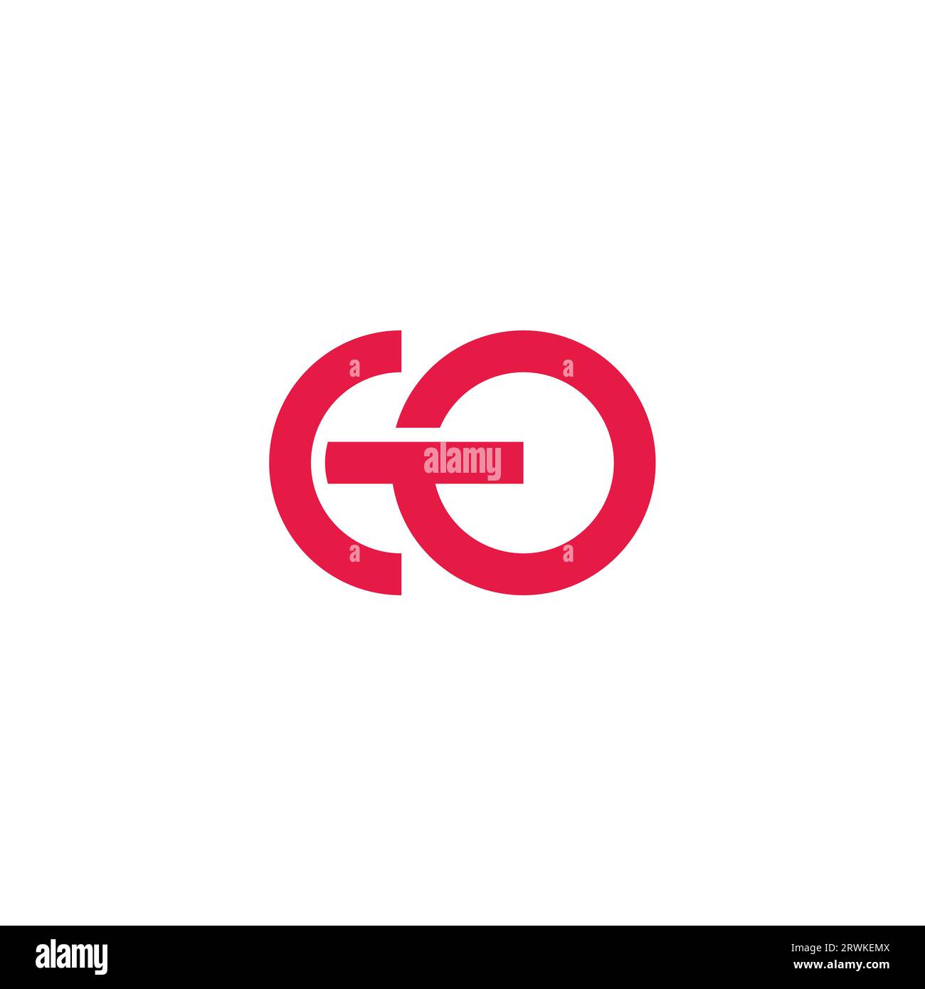 letter co power button logo vector Stock Vector Image & Art - Alamy