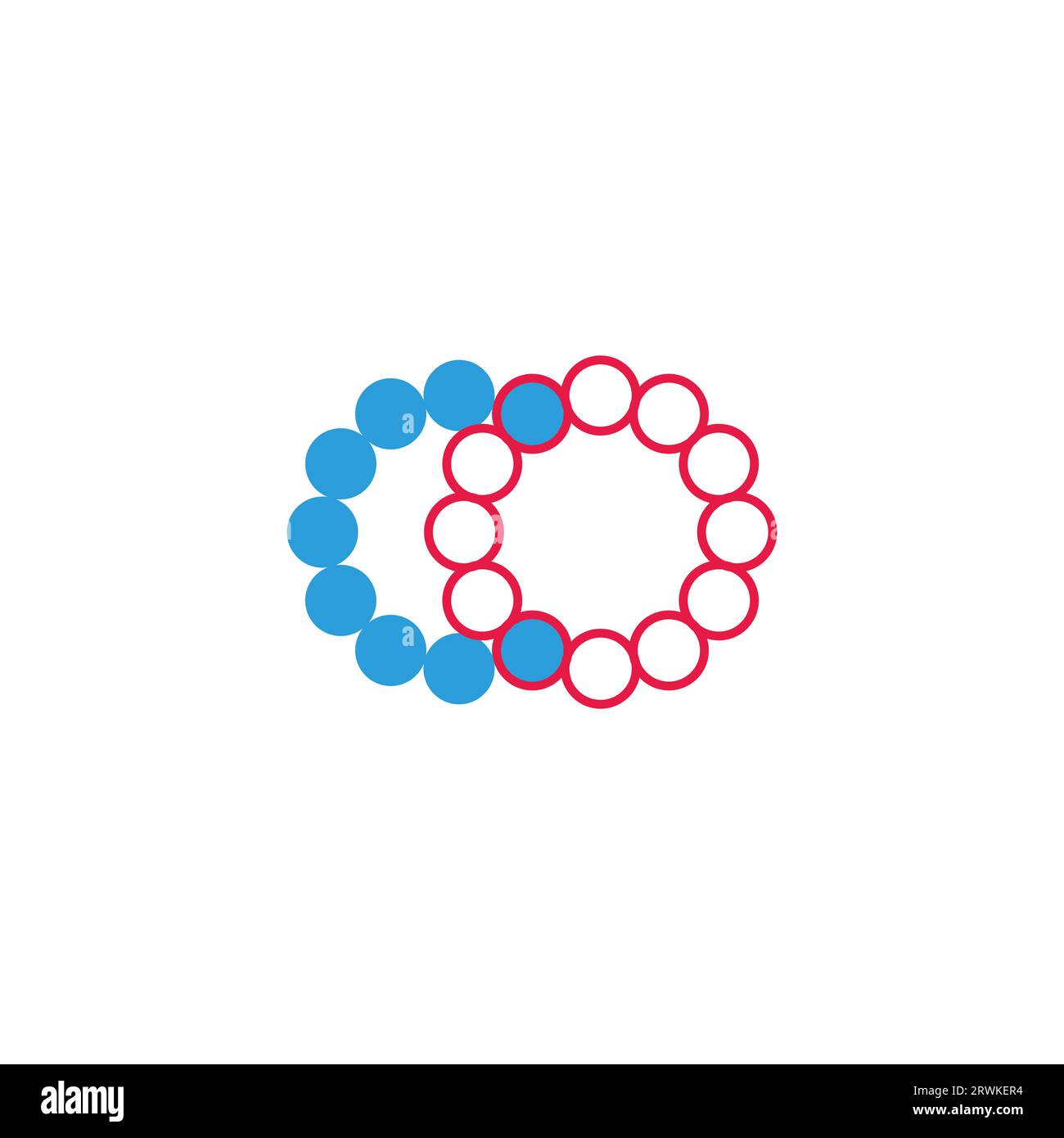 Cyber circles Cut Out Stock Images & Pictures - Alamy