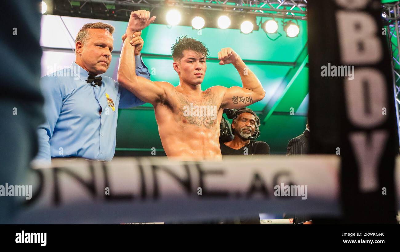 Commerce, CA, USA. 19th Sep, 2023. DAZN and Golden Boy Promotions ...