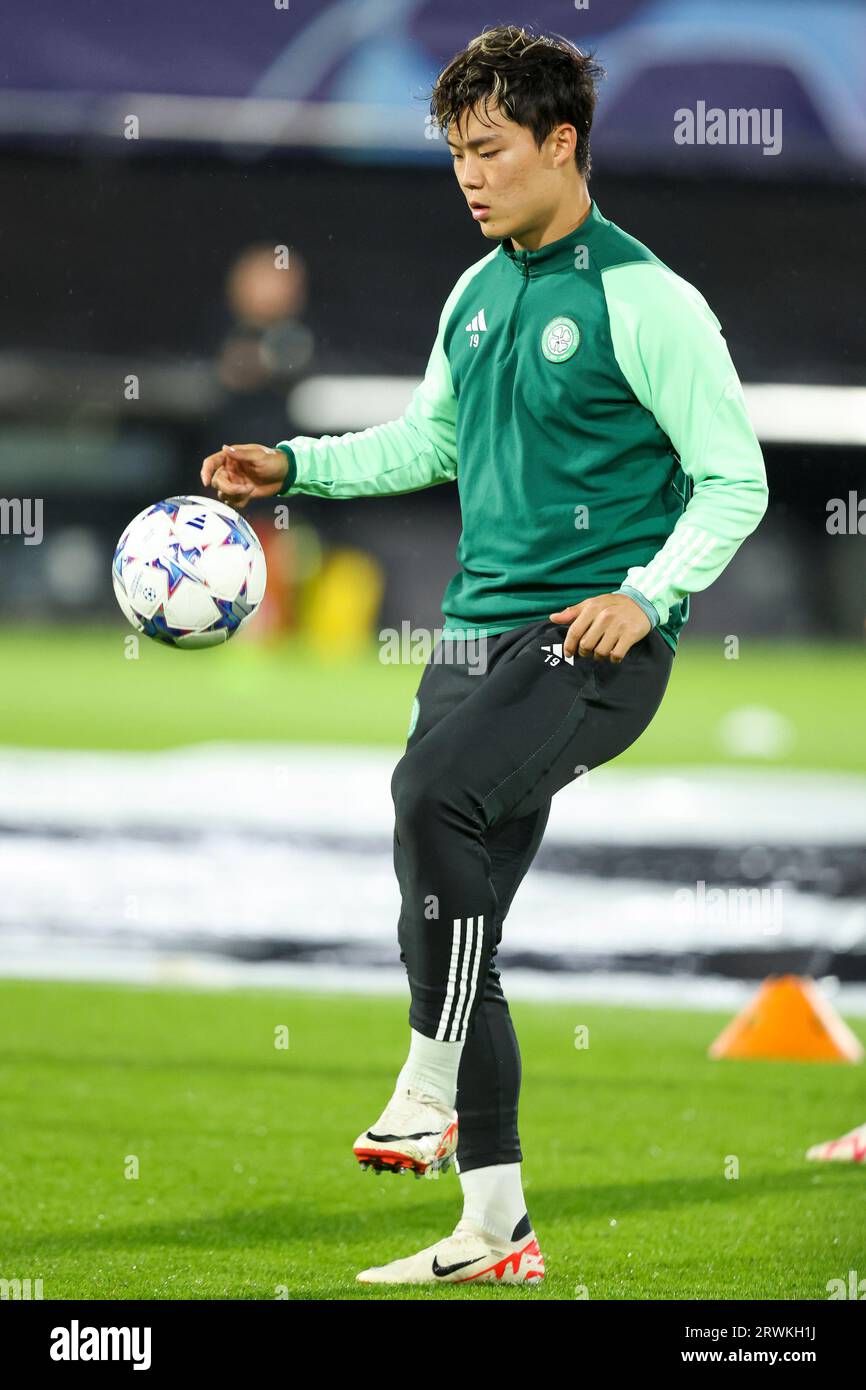 ROTTERDAM, NETHERLANDS - SEPTEMBER 19: Hyeongyu Oh (Celtic) during the ...