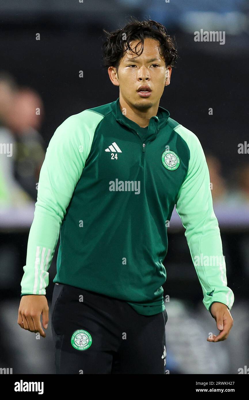 ROTTERDAM, NETHERLANDS - SEPTEMBER 19: Tomoki Iwata (Celtic) during the ...