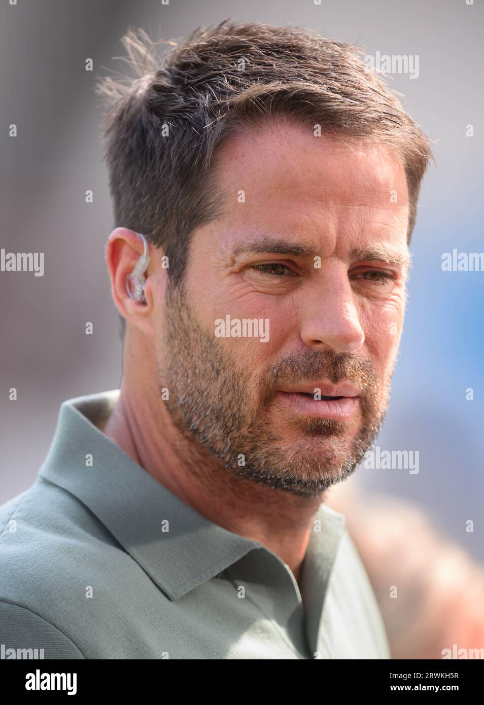 Sky sports pundit jamie redknapp hi-res stock photography and images ...