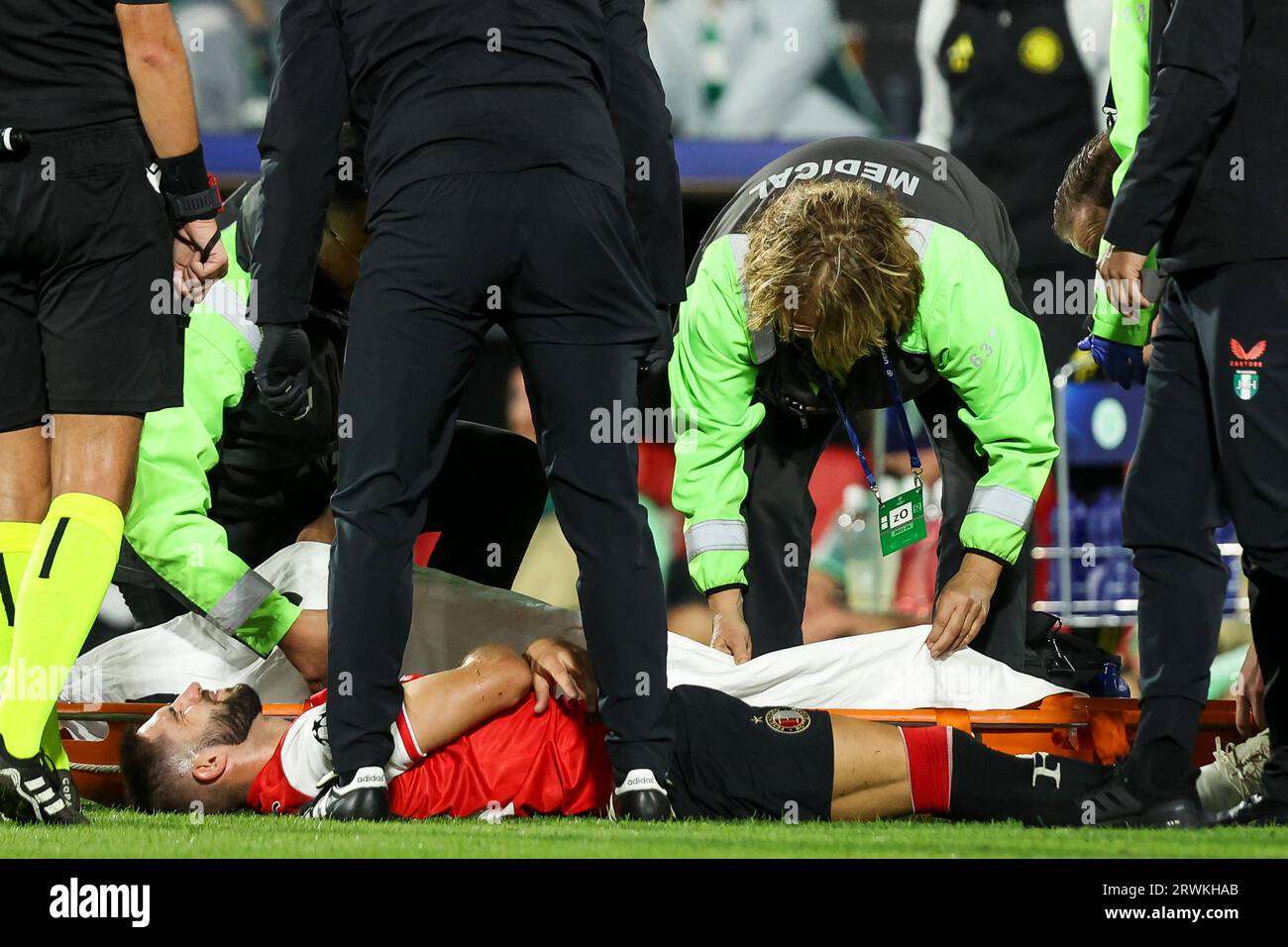 ROTTERDAM, NETHERLANDS - SEPTEMBER 19: Luka Ivanusec (Feyenoord ...