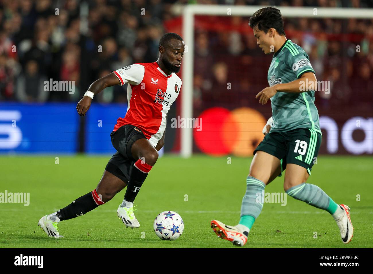 ROTTERDAM, NETHERLANDS - SEPTEMBER 19: Lutsharel Geertruida (Feyenoord ...