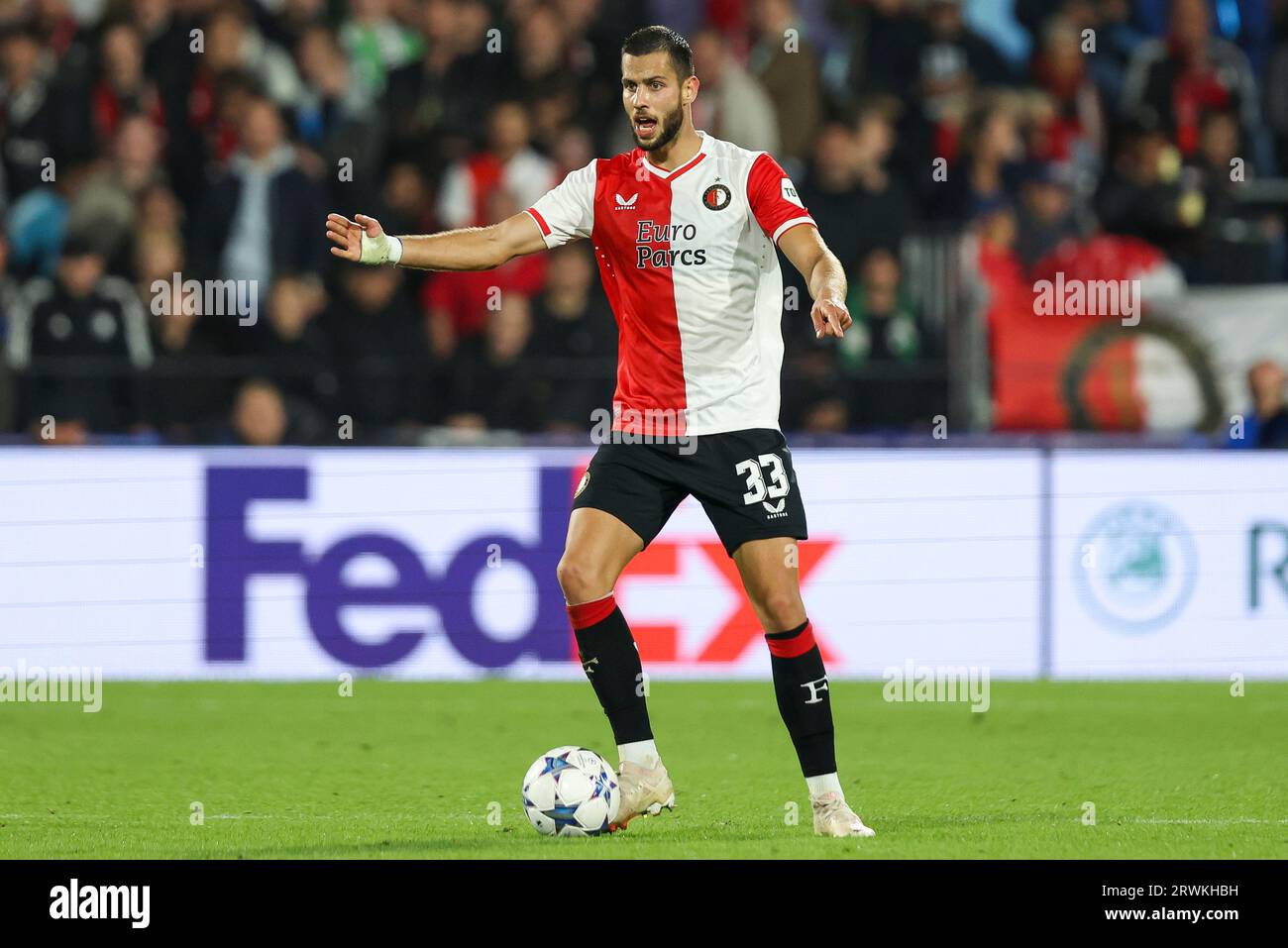 ROTTERDAM, NETHERLANDS - SEPTEMBER 19: David Hancko (Feyenoord ...