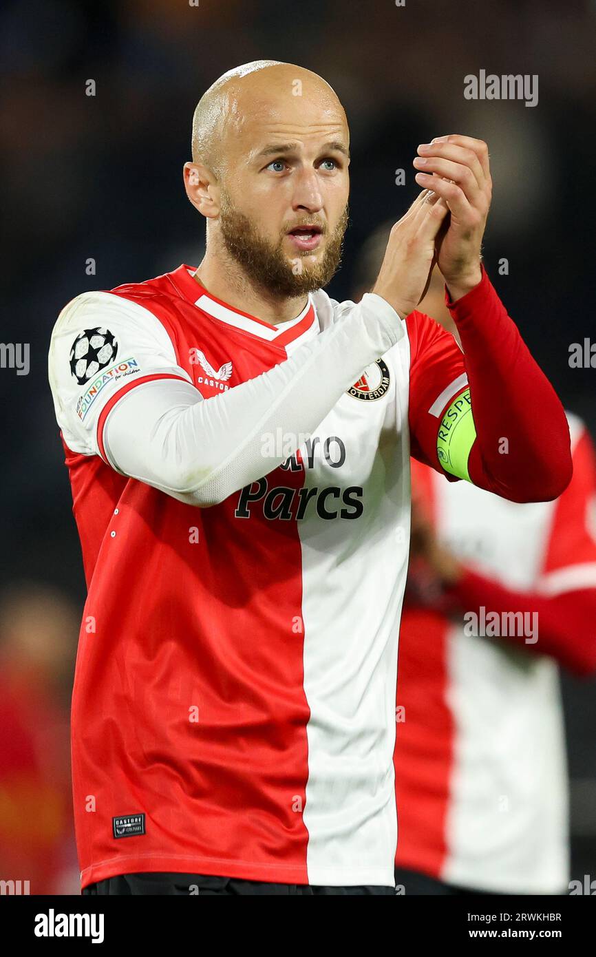 ROTTERDAM, NETHERLANDS - SEPTEMBER 19: Gernot Trauner (Feyenoord ...