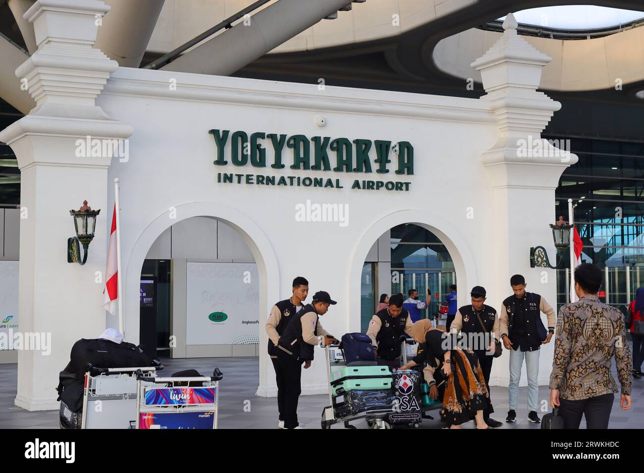 Yogyakarta airport terminal hi-res stock photography and images - Alamy
