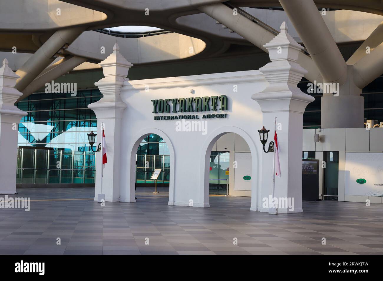 Yogyakarta airport terminal hi-res stock photography and images - Alamy