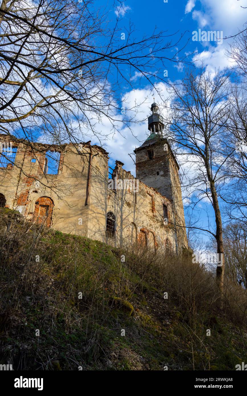Hartenberg ruins, Western Bohemia, Czech Republic Stock Photo - Alamy