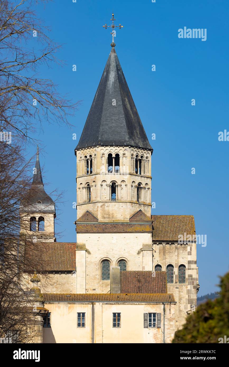 Abbey of cluny cathedral hi-res stock photography and images - Alamy
