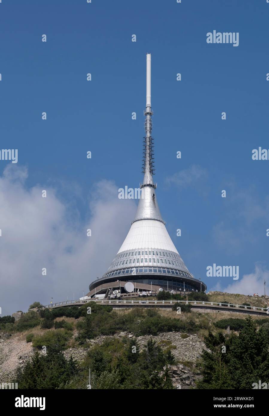 Jested, Liberec Region, architect Karel Hubacek, architecture ...