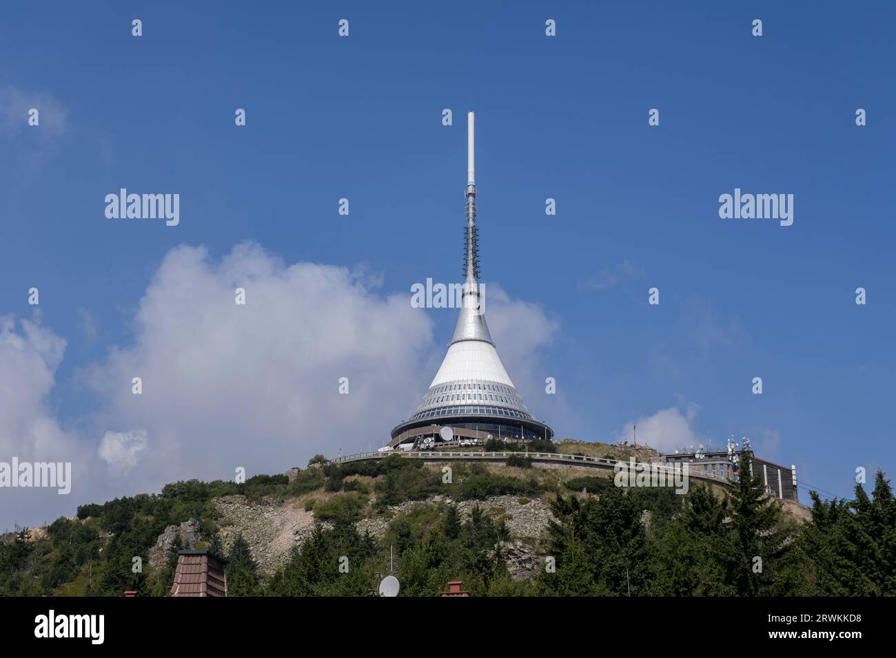 Jested, Liberec Region, architect Karel Hubacek, architecture ...