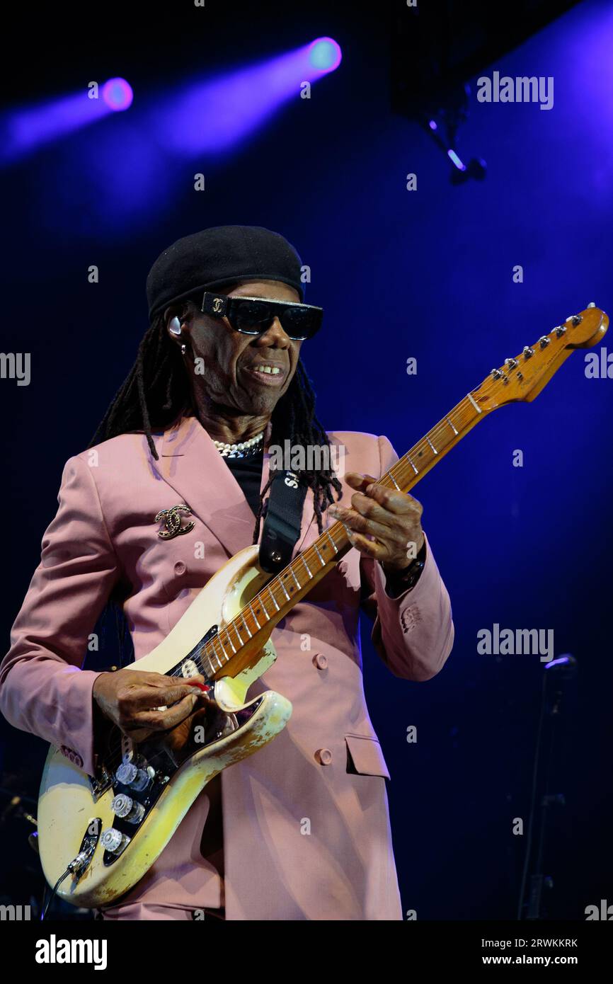 Nile Rodgers & Chic performing at Scotiabank Arena in Toronto Credit ...