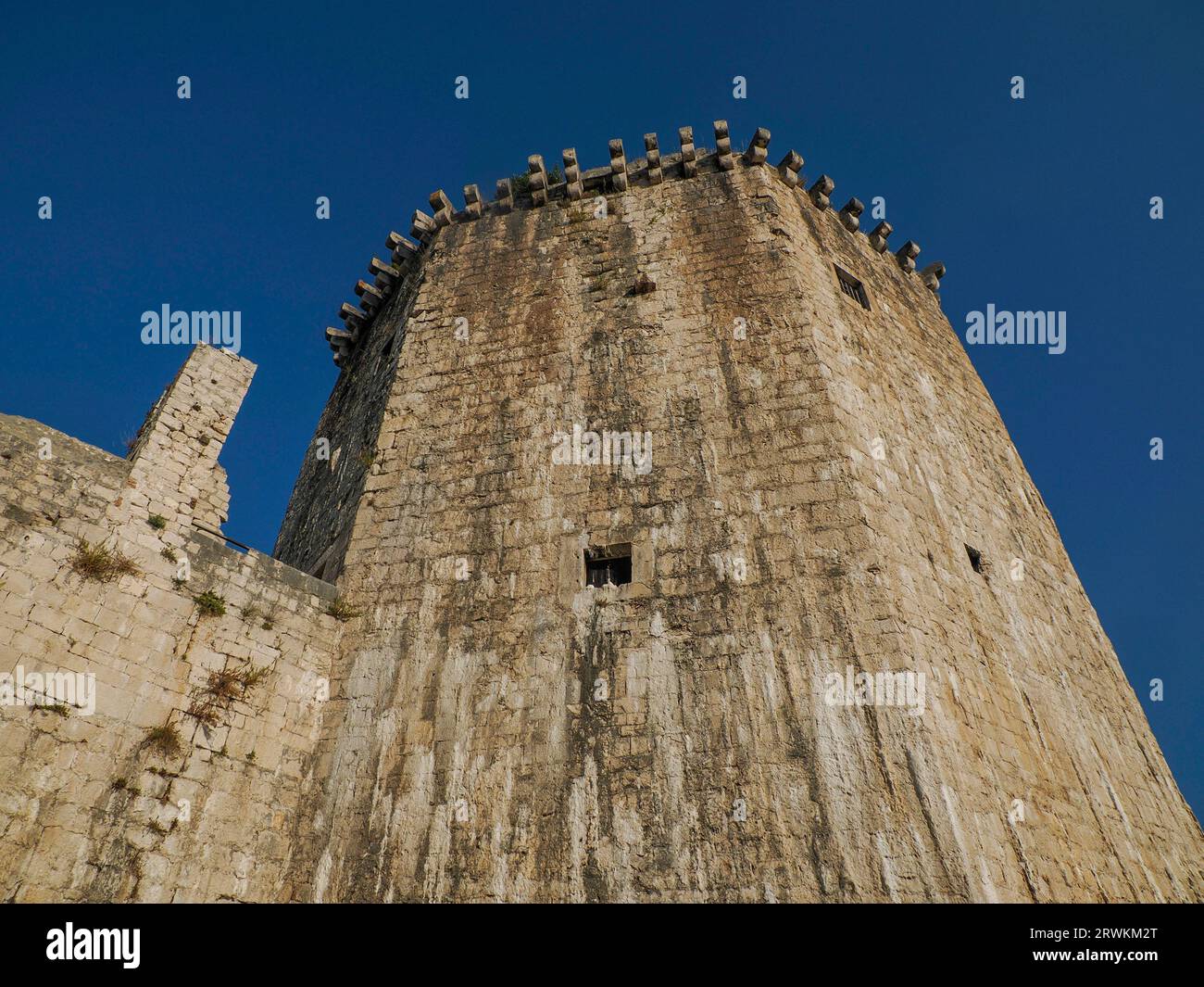 Castle of Trogir medieval town in Dalmatia Croatia UNESCO World ...