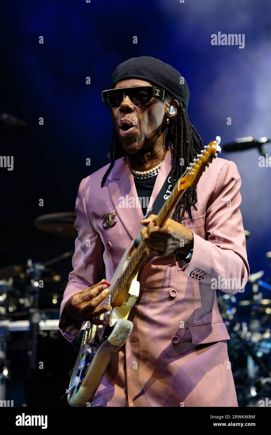 Nile Rodgers & Chic performing at Scotiabank Arena in Toronto Credit ...