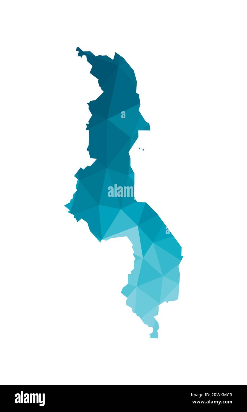 Vector isolated illustration icon with simplified blue silhouette of ...