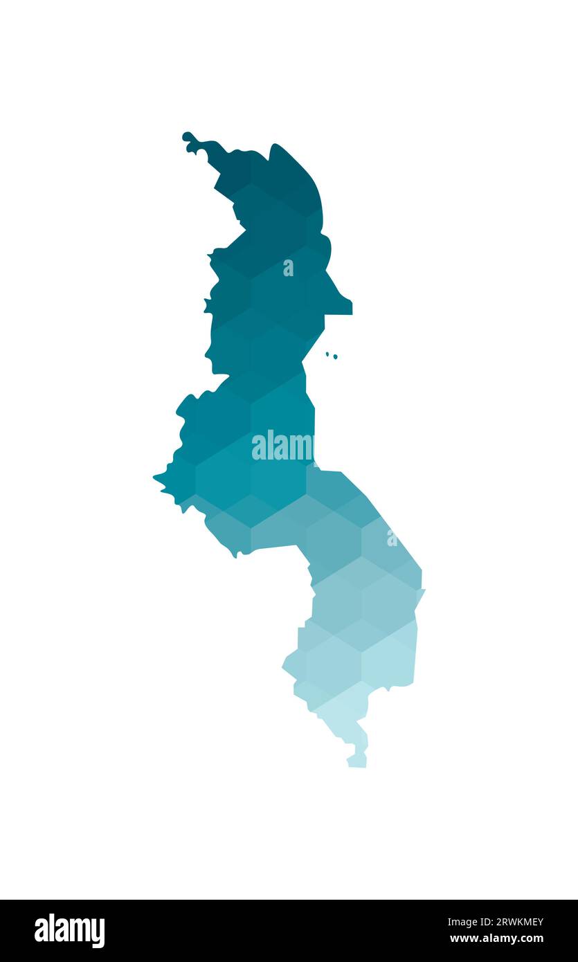 Vector isolated illustration icon with simplified blue silhouette of ...