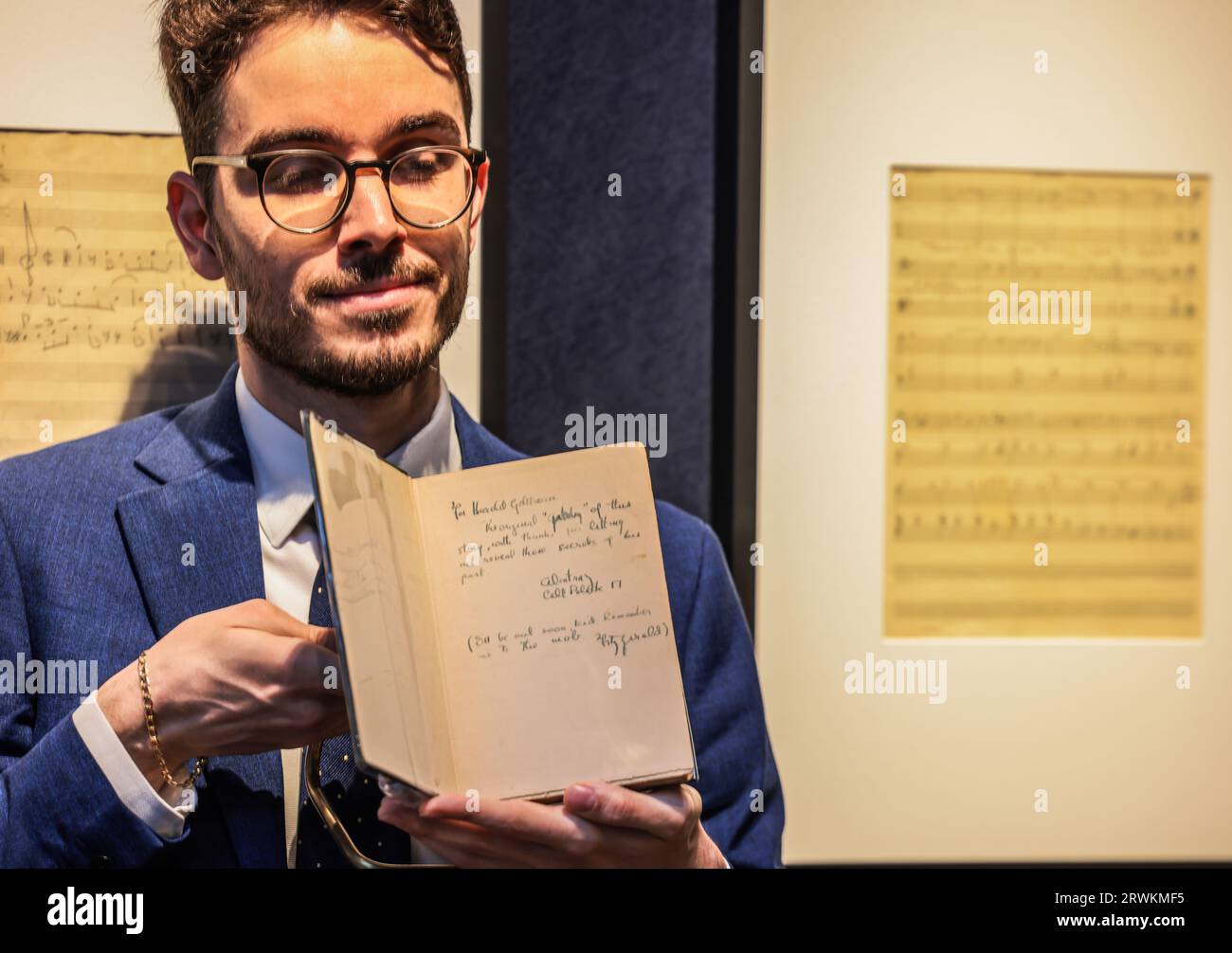 London, UK. 20th Sep, 2023. A first edition of F. Scott Fitzgerald's ...