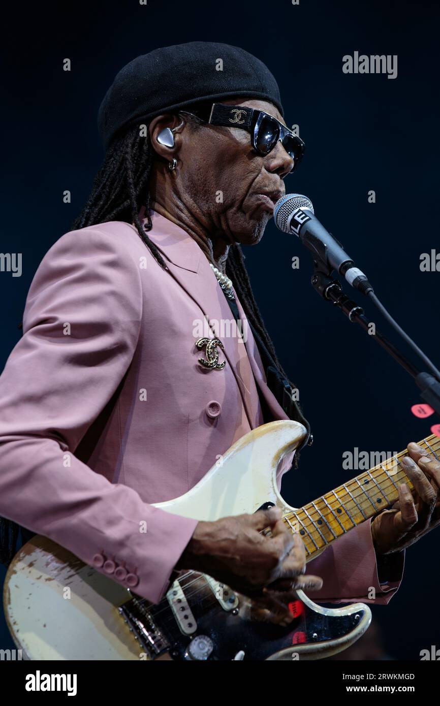 Nile Rodgers & Chic performing at Scotiabank Arena in Toronto Credit ...