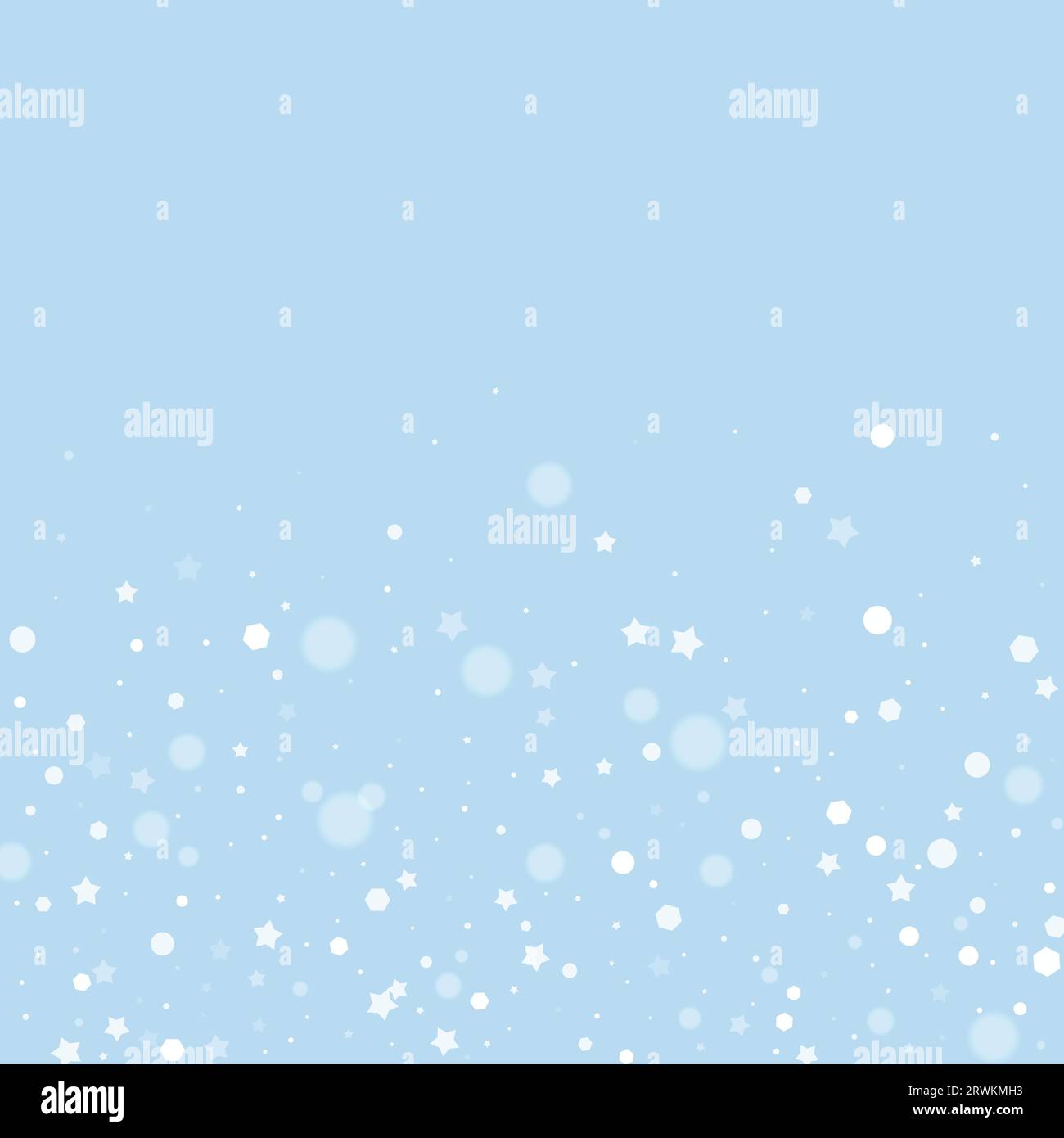 Beautiful snowfall christmas background. Subtle flying snow flakes and ...
