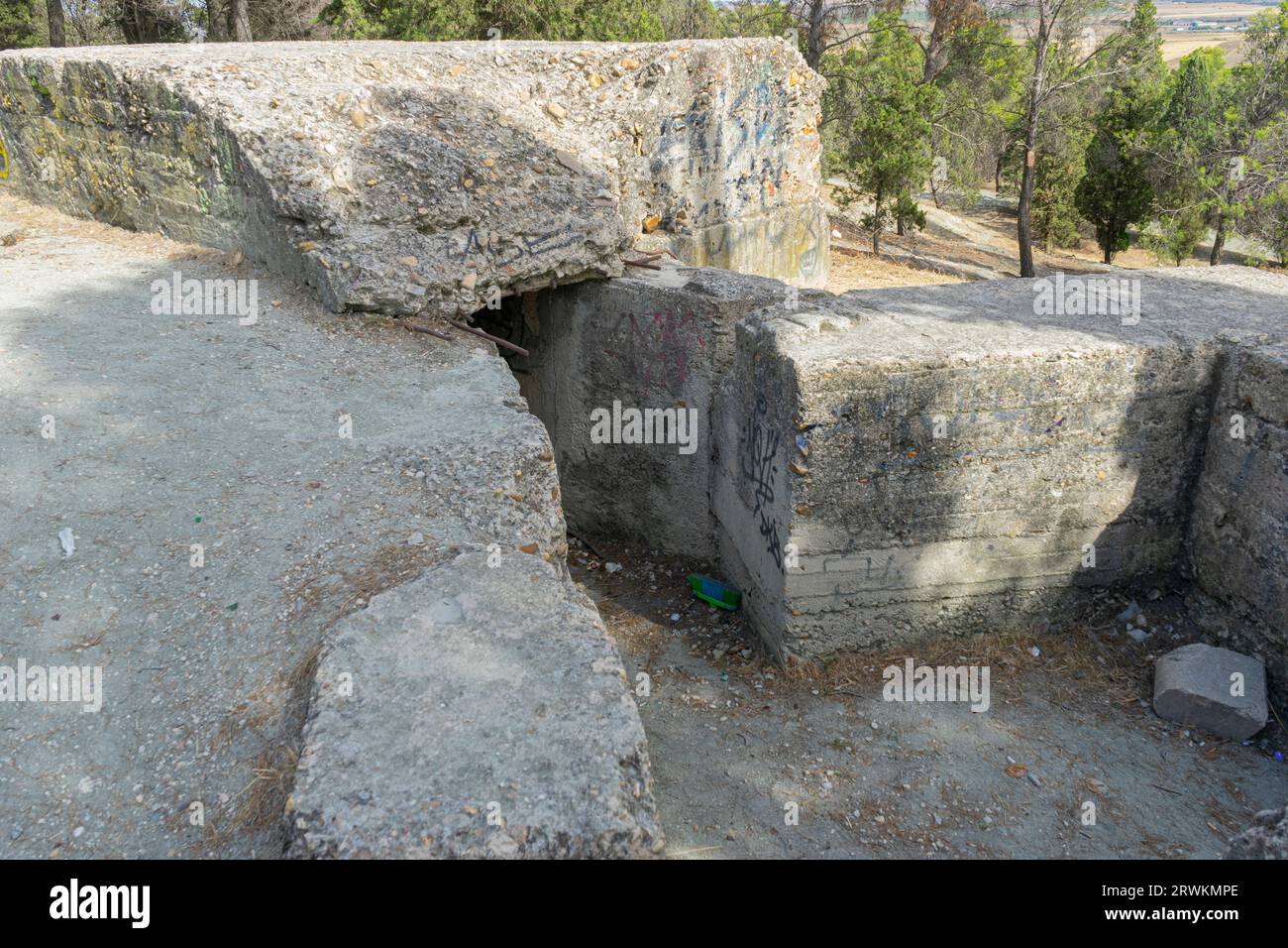 Cerro de los Ángeles' enduring structure, testament to wartime ...