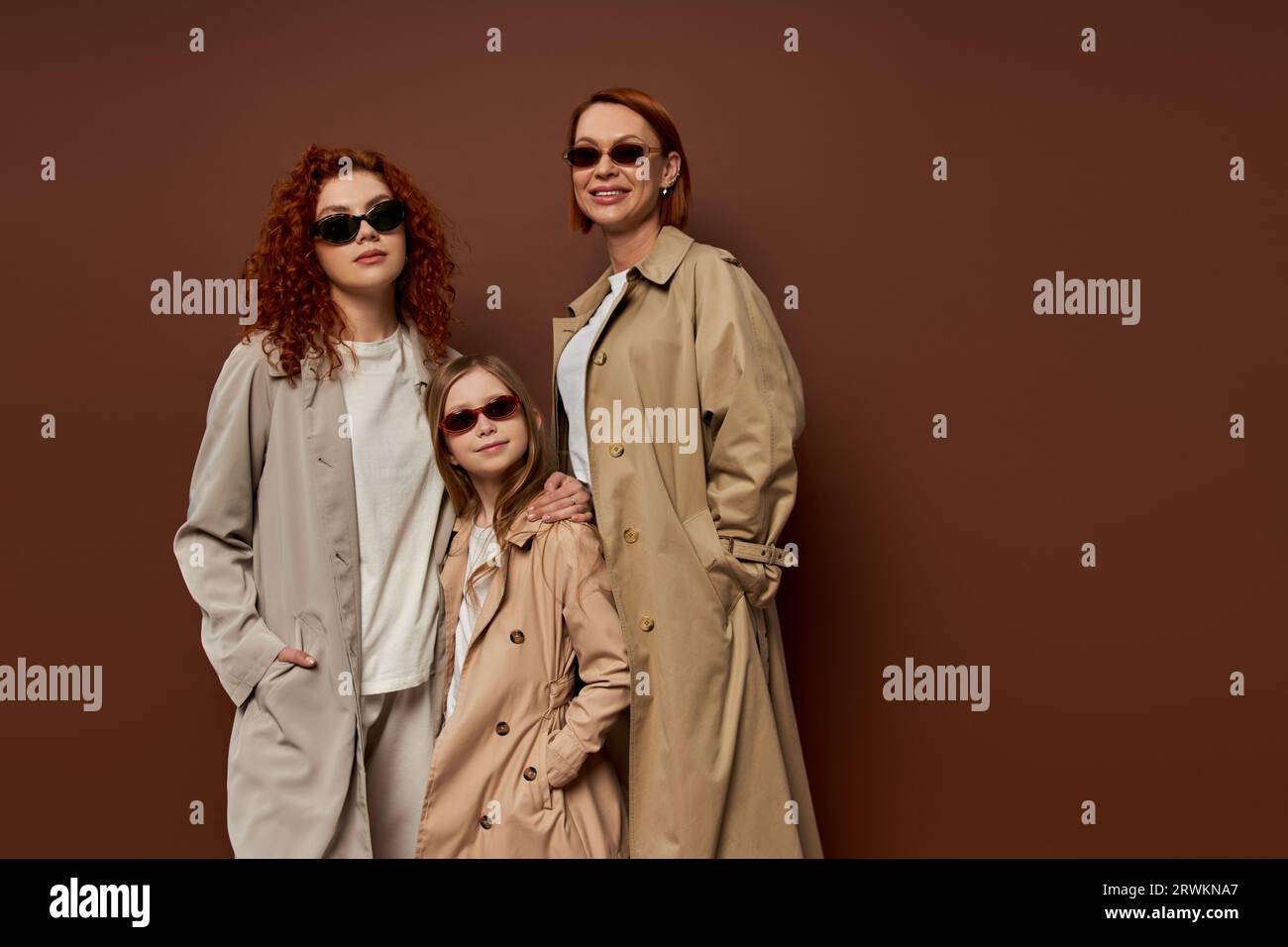 Generational family portrait hi-res stock photography and images - Alamy