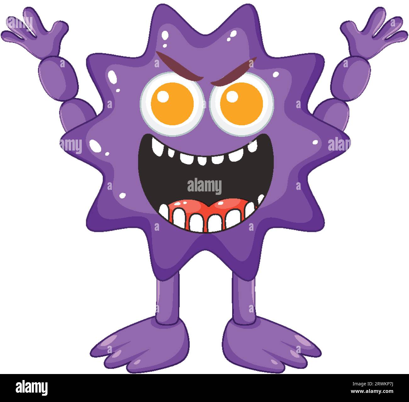 Vibrant monster art Cut Out Stock Images & Pictures - Alamy