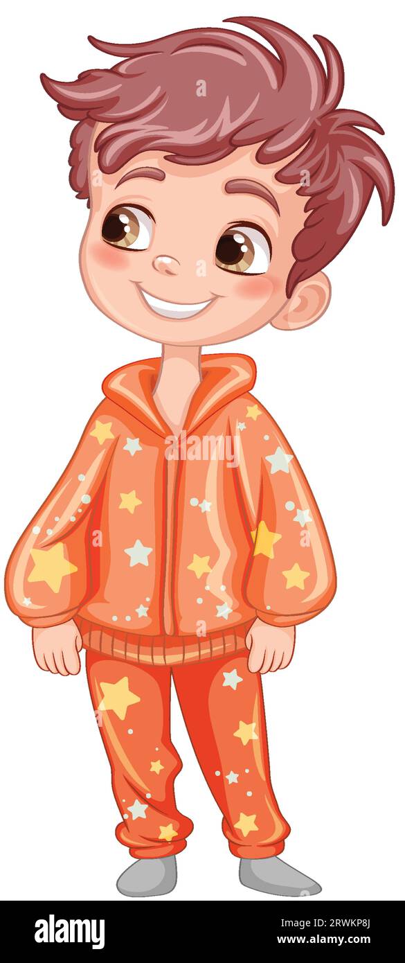 Boys pajama Stock Vector Images - Alamy