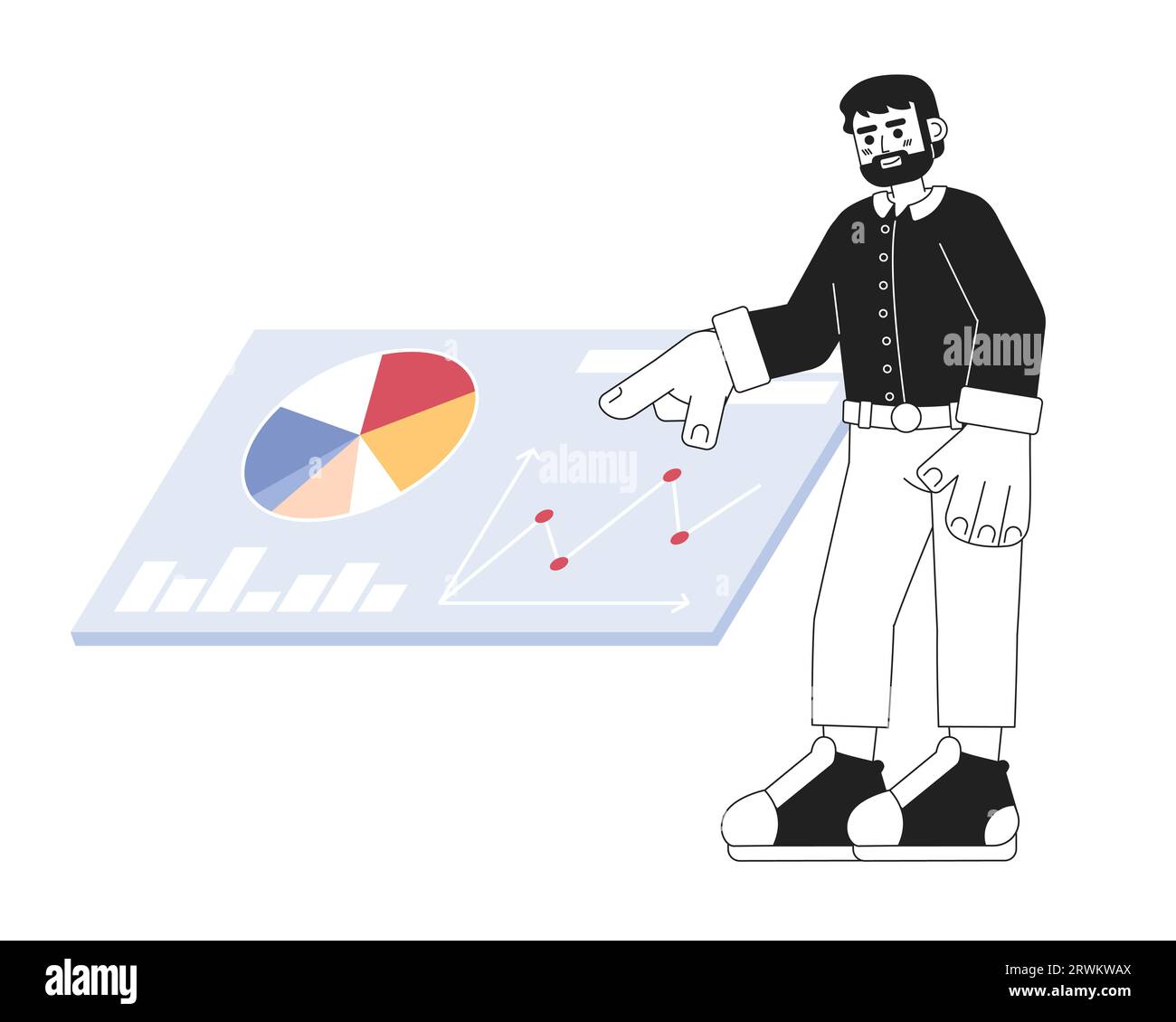Human body for pie chart hi-res stock photography and images - Alamy