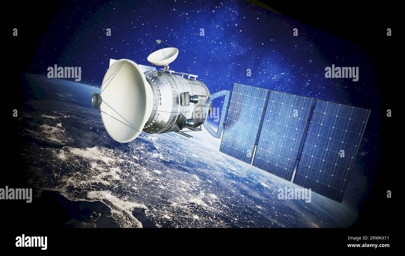 Spacecraft communications system hi-res stock photography and images ...