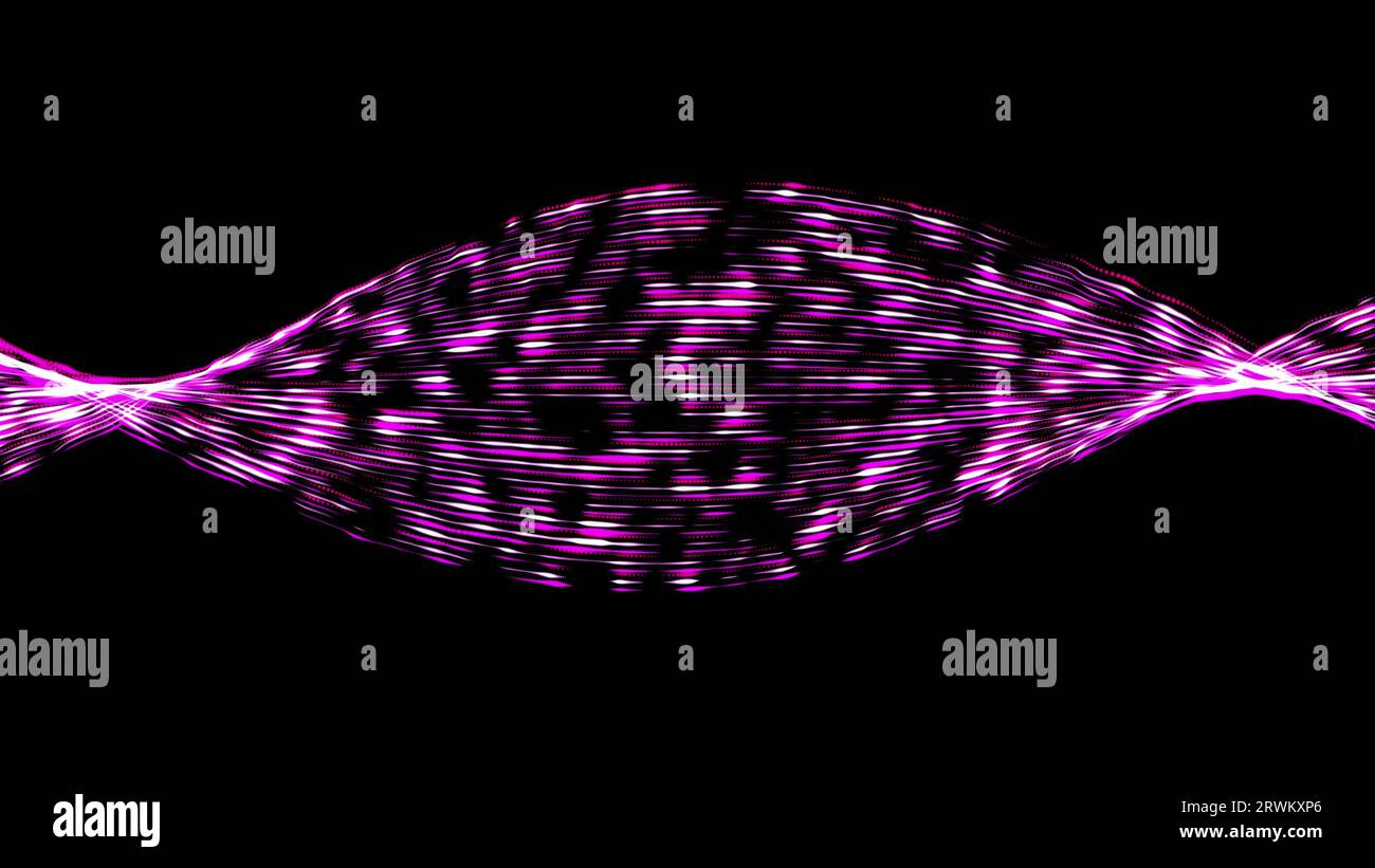 High Speed Flying Lines 3d Traffic. Sci-fi Digital Footage Electric Move of Dynamic Streaks in ...