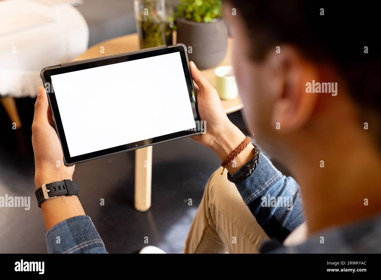 At home video call hi-res stock photography and images - Alamy