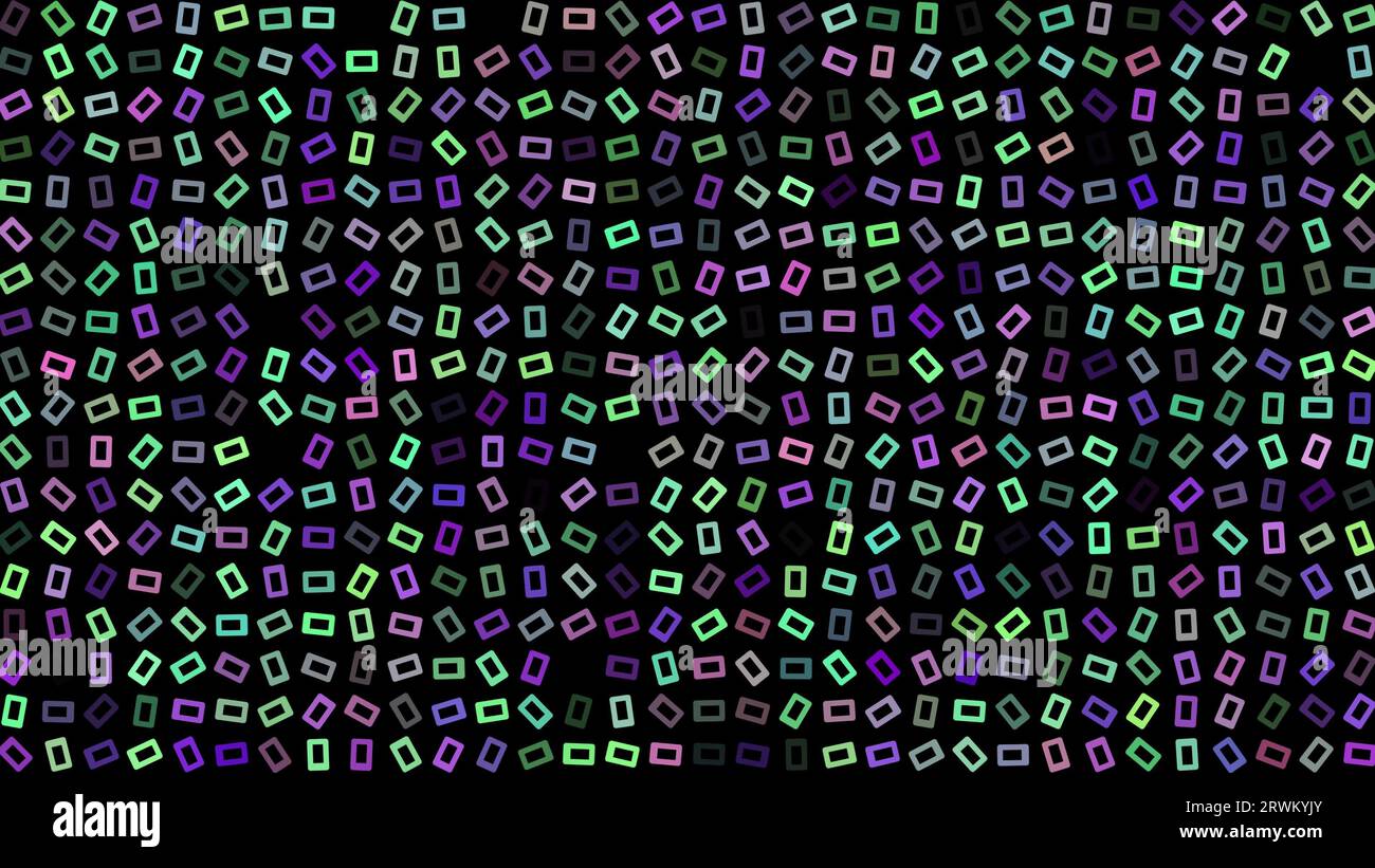 Colored flashing rotating smartphone on black bg. Abstract festive ...