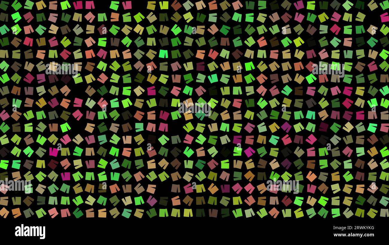 Colored flashing rotating Lock on black bg. Abstract festive background ...