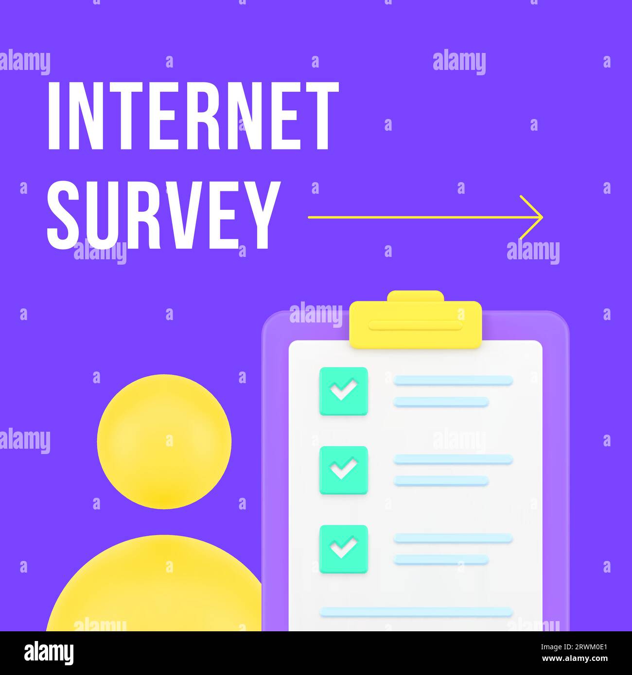 Internet survey checklist client feedback form service response social ...