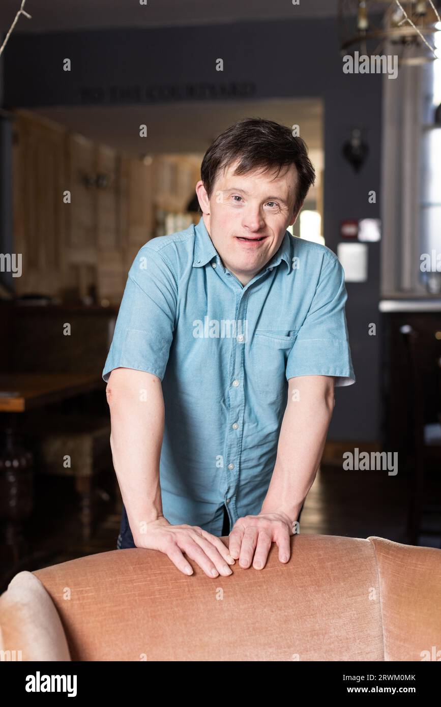 Tommy Jessop, British actor. He is the first actor with Down syndrome ...