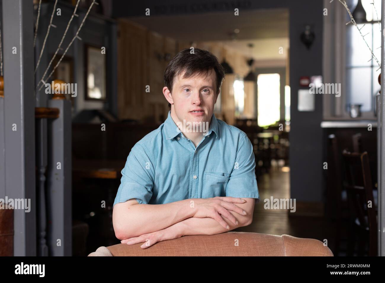 Tommy Jessop, British actor. He is the first actor with Down syndrome ...